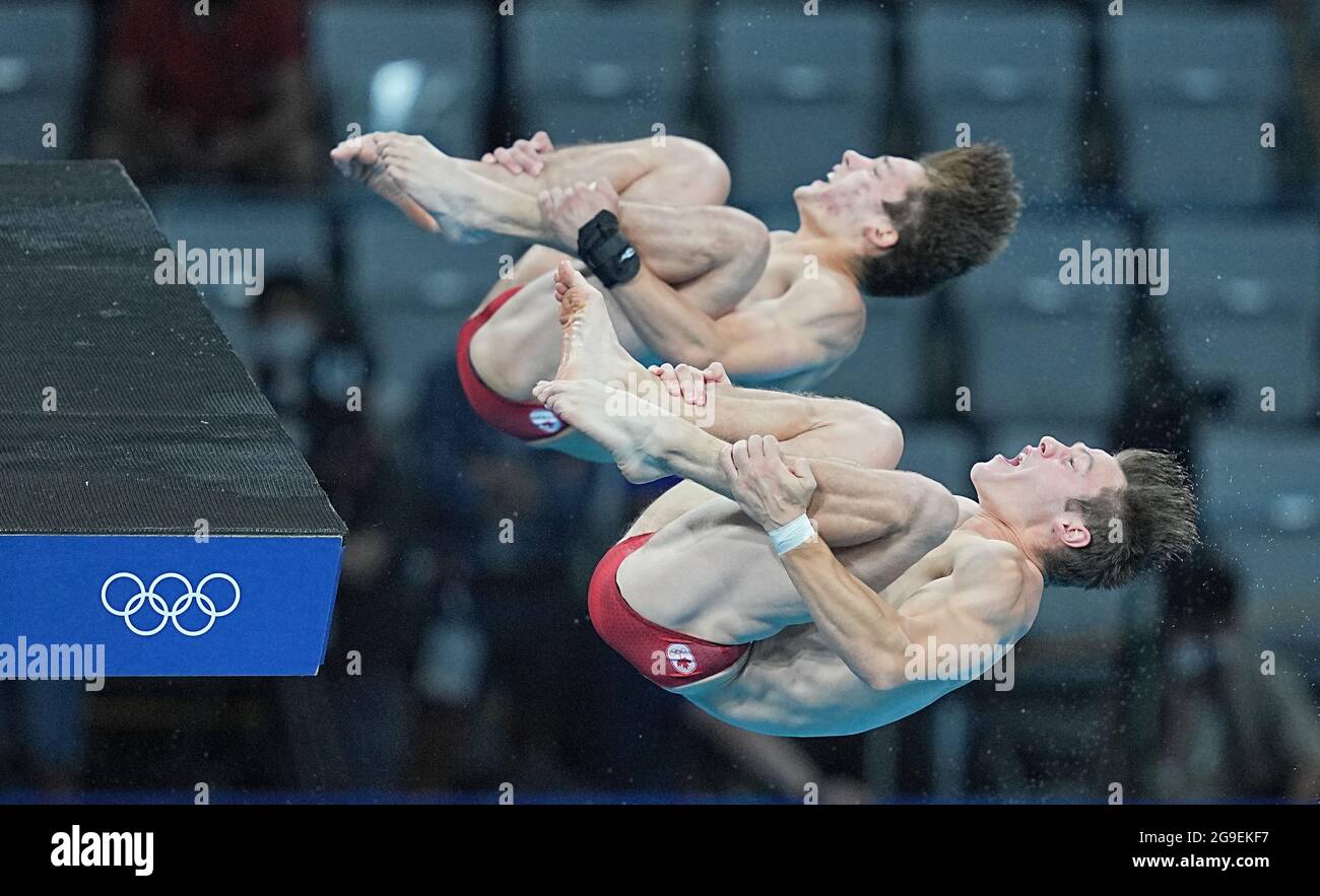 Tokio, Japan. 26th July, 2021. Swimming: Olympics, preliminaries, water ...