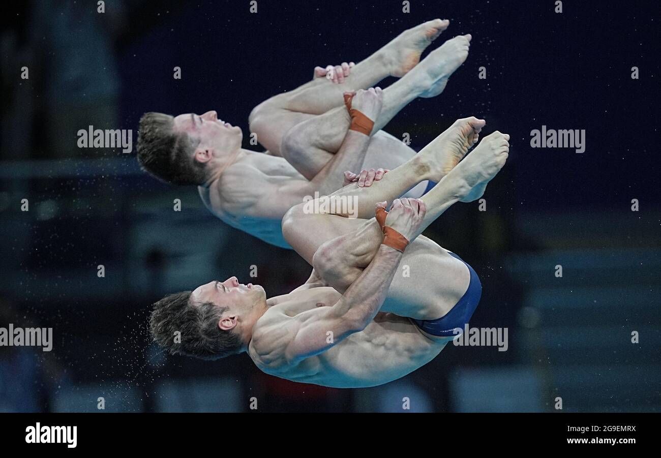 Tokio, Japan. 26th July, 2021. Swimming: Olympics, preliminary ...