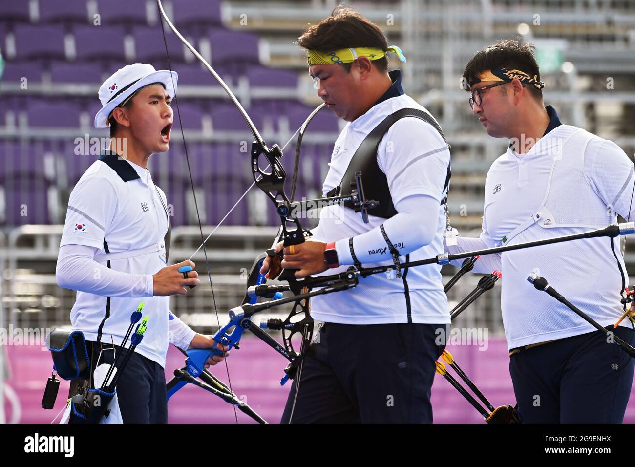 Kim woojin archery korea hi-res stock photography and images - Alamy