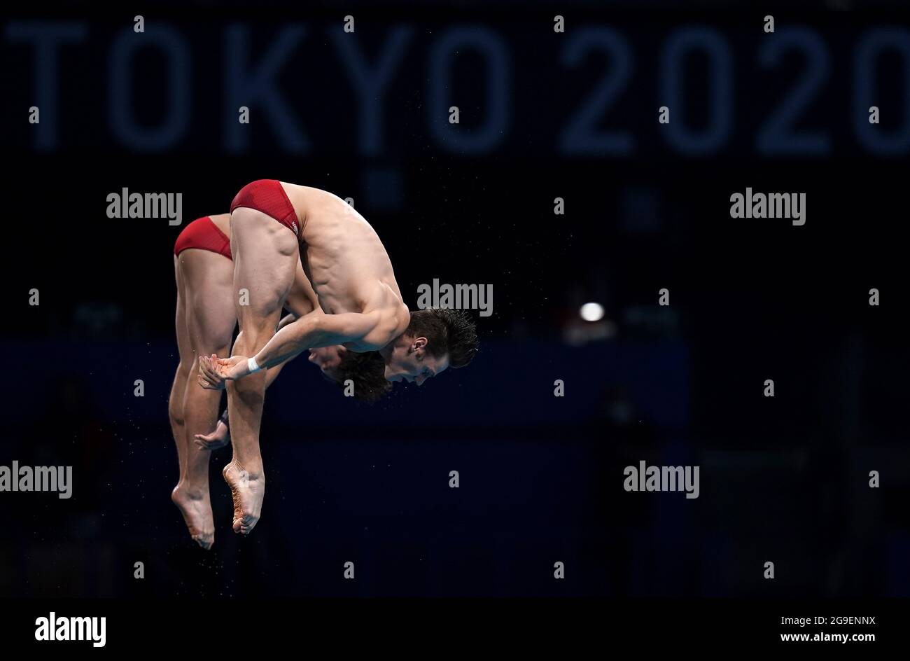 Canada's Vincent Riendeau and Nathan Zsombor-Murray during the Men's ...