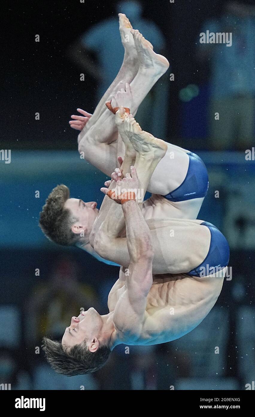 Tokio, Japan. 26th July, 2021. Swimming: Olympics, preliminary ...