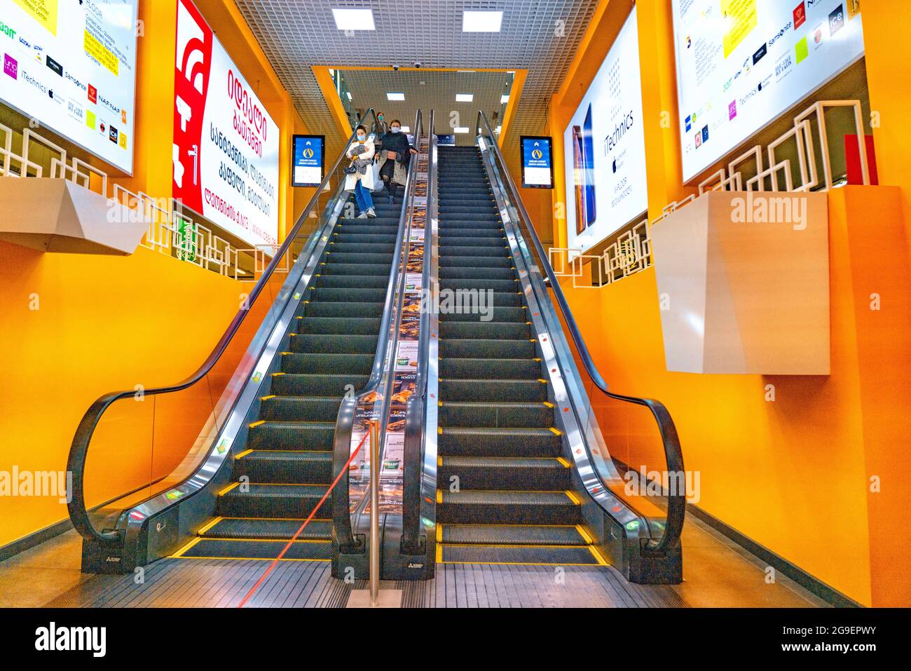 Batumi, Georgia - April 28, 2021: shopping center Batumi mall inside ...