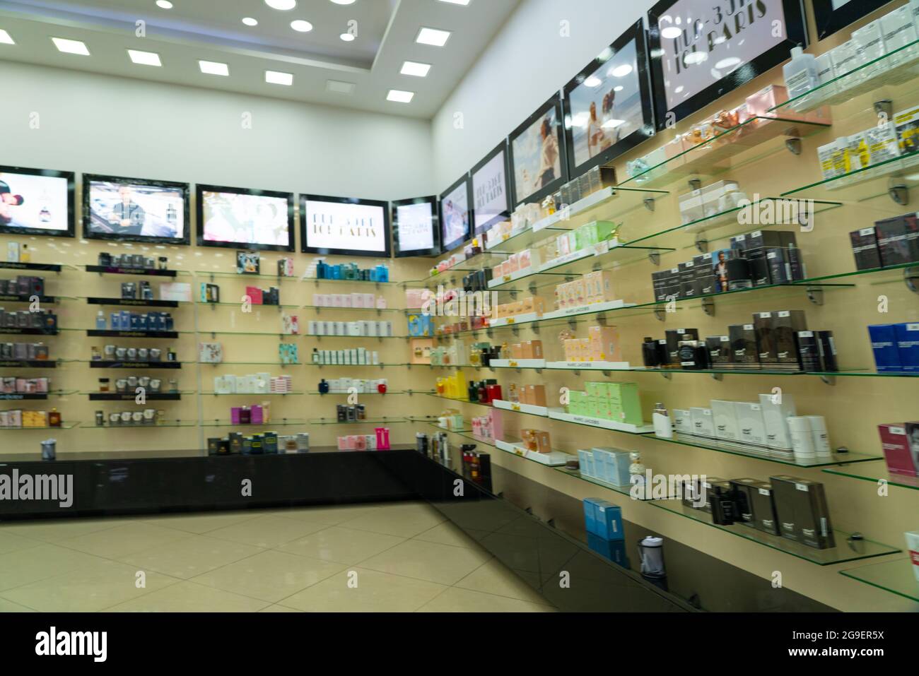 Korean cosmetics display hi-res stock photography and images - Alamy