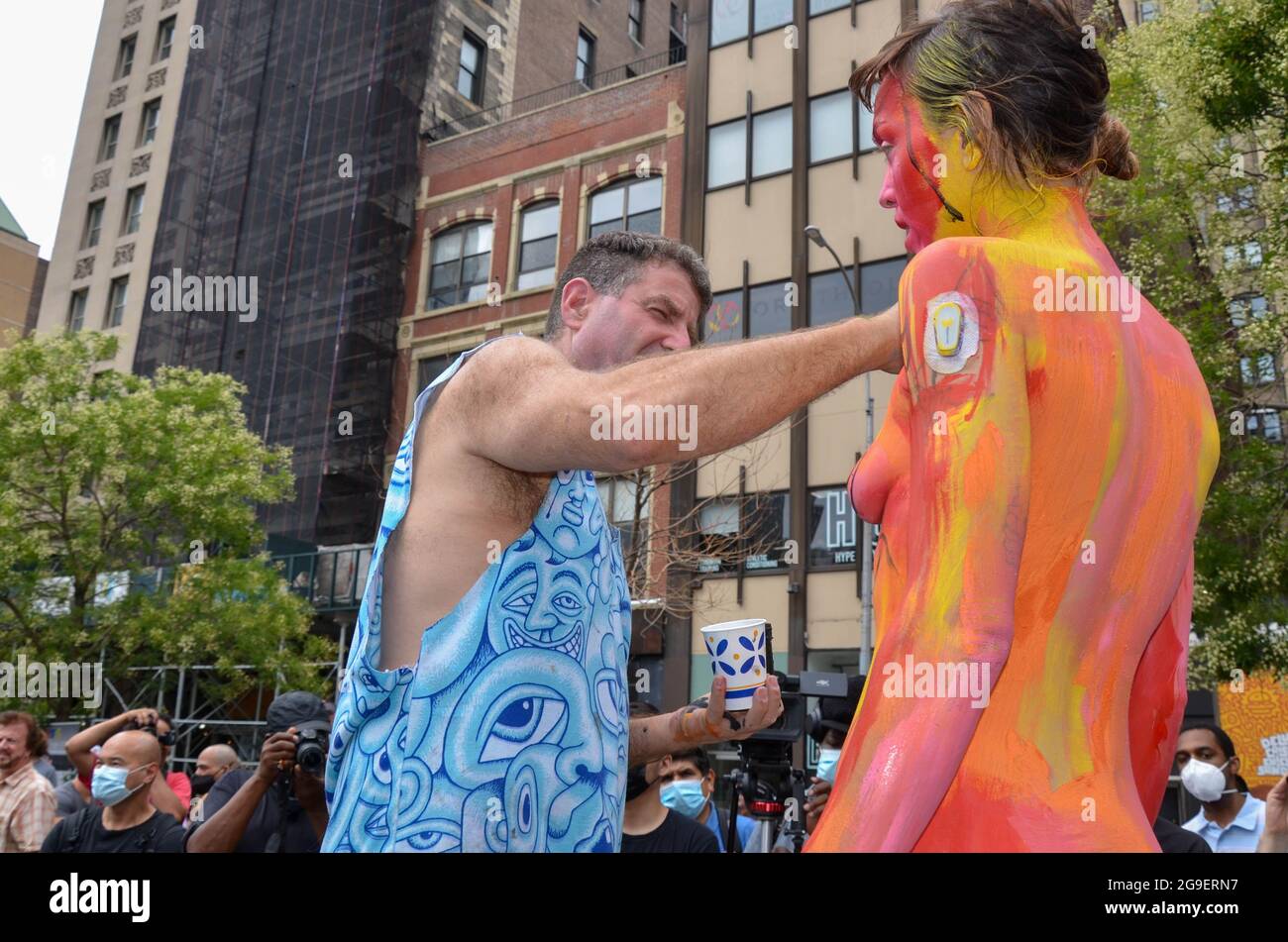 Bodypainting day 2021 hi-res stock photography and images - Alamy