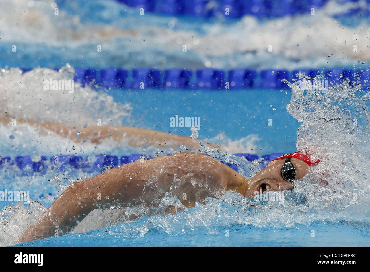 Tokyo, Japan. 26th July, 2021. Duncan Scott of Great Britain competes ...