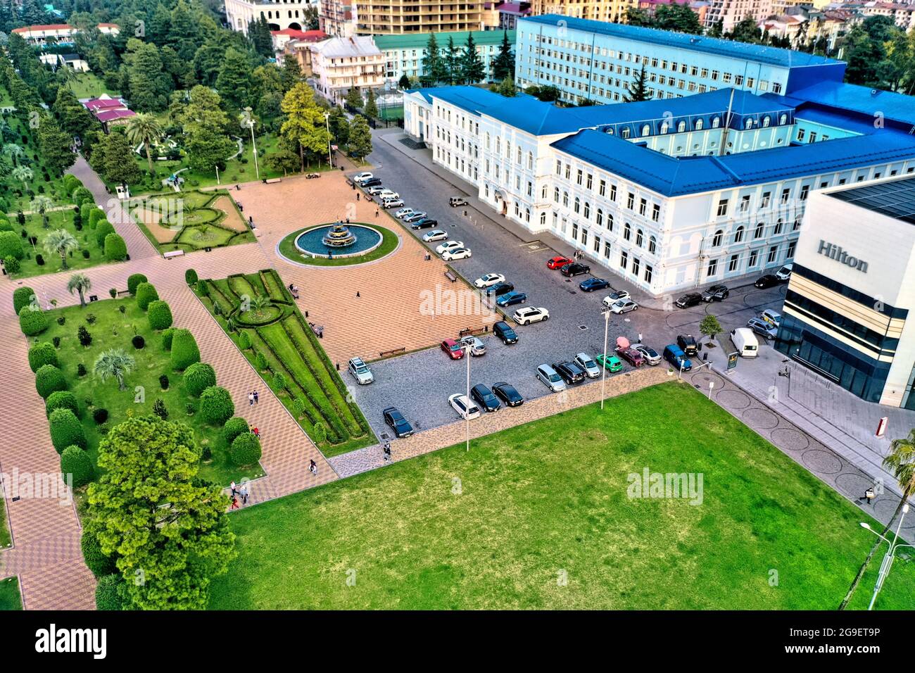 Batumi, Georgia - April 28, 2021: Batumi State University named after ...