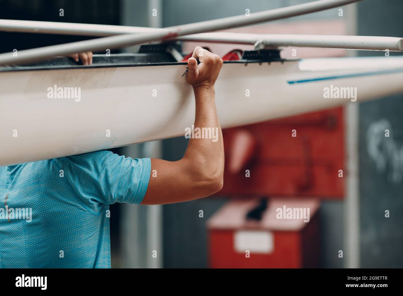 Canoe rower hi-res stock photography and images - Alamy