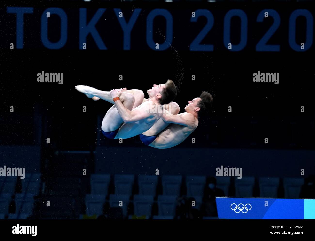 Tokyo, Japan. 26th July, 2021. Thomas Daley and Matty Lee of Great ...