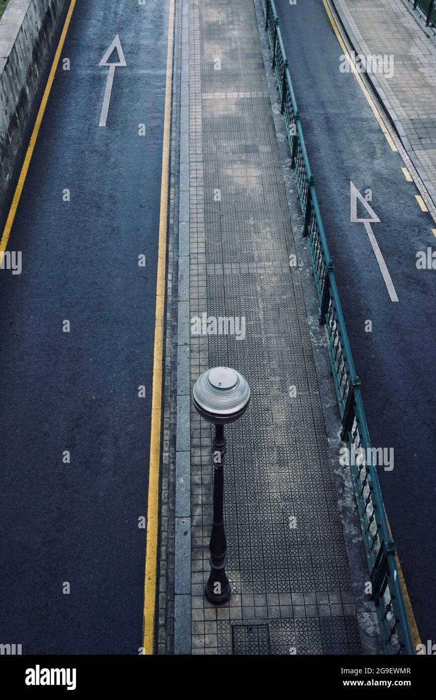 Road with road signs at daytime Stock Photo - Alamy