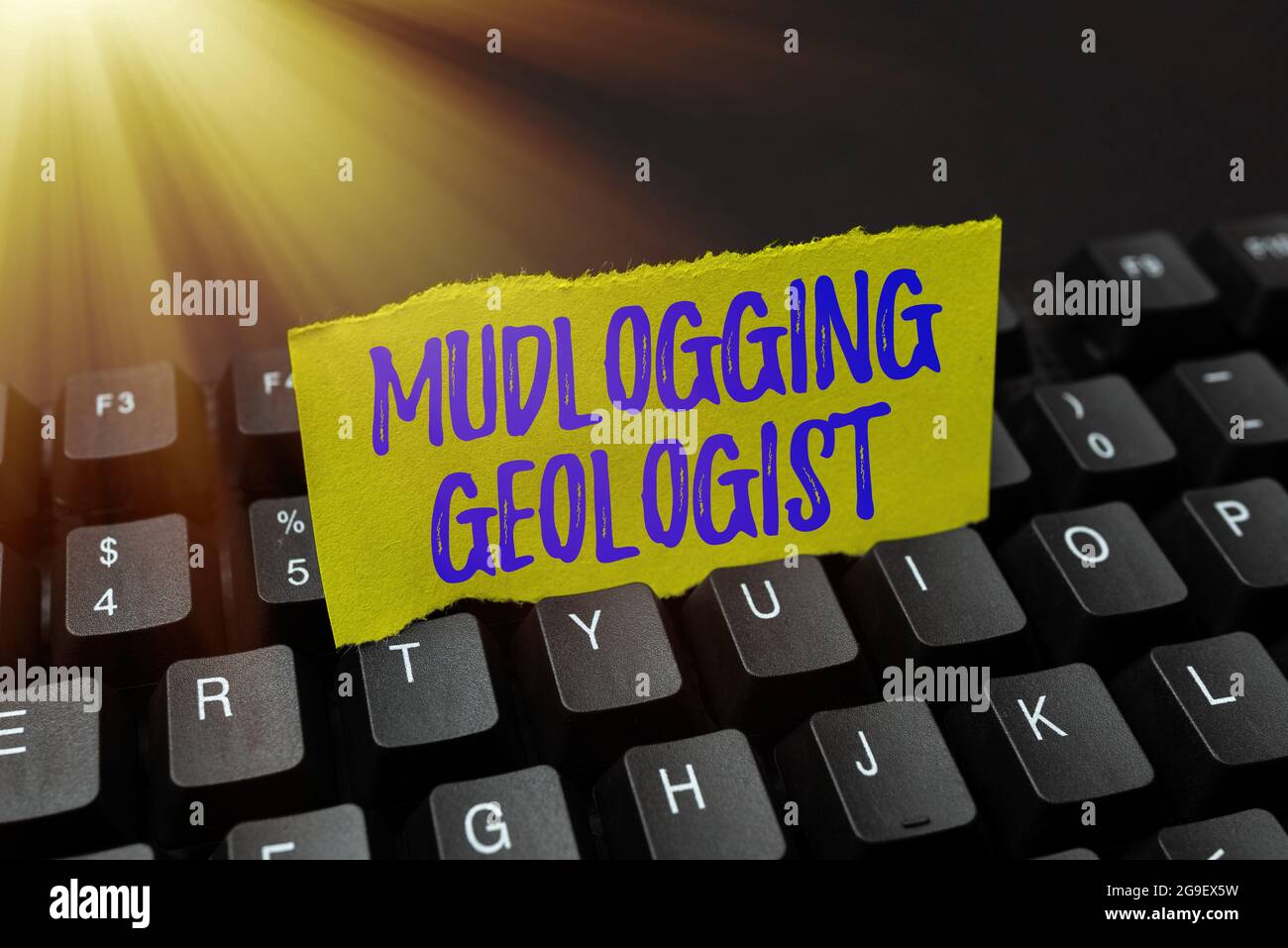 Text Showing Inspiration Mudlogging Geologist Word For Gather Information And Creating A