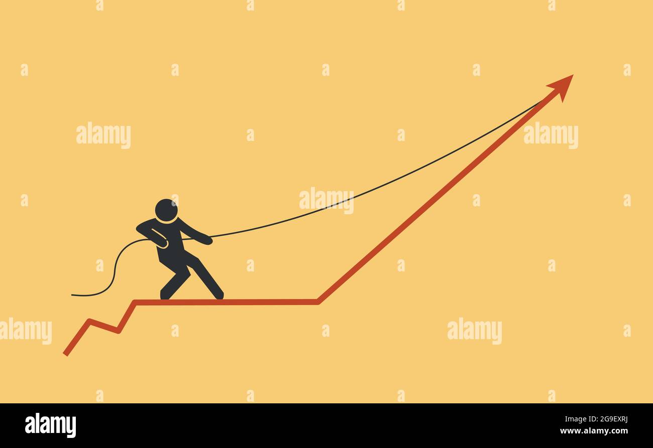 Pull upward Stock Vector Images - Alamy