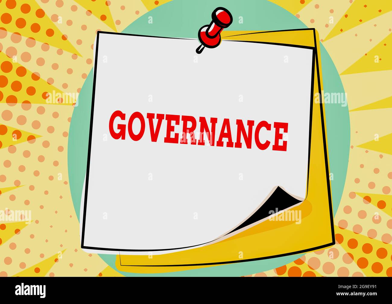 Writing displaying text Governance. Word Written on exercised in ...