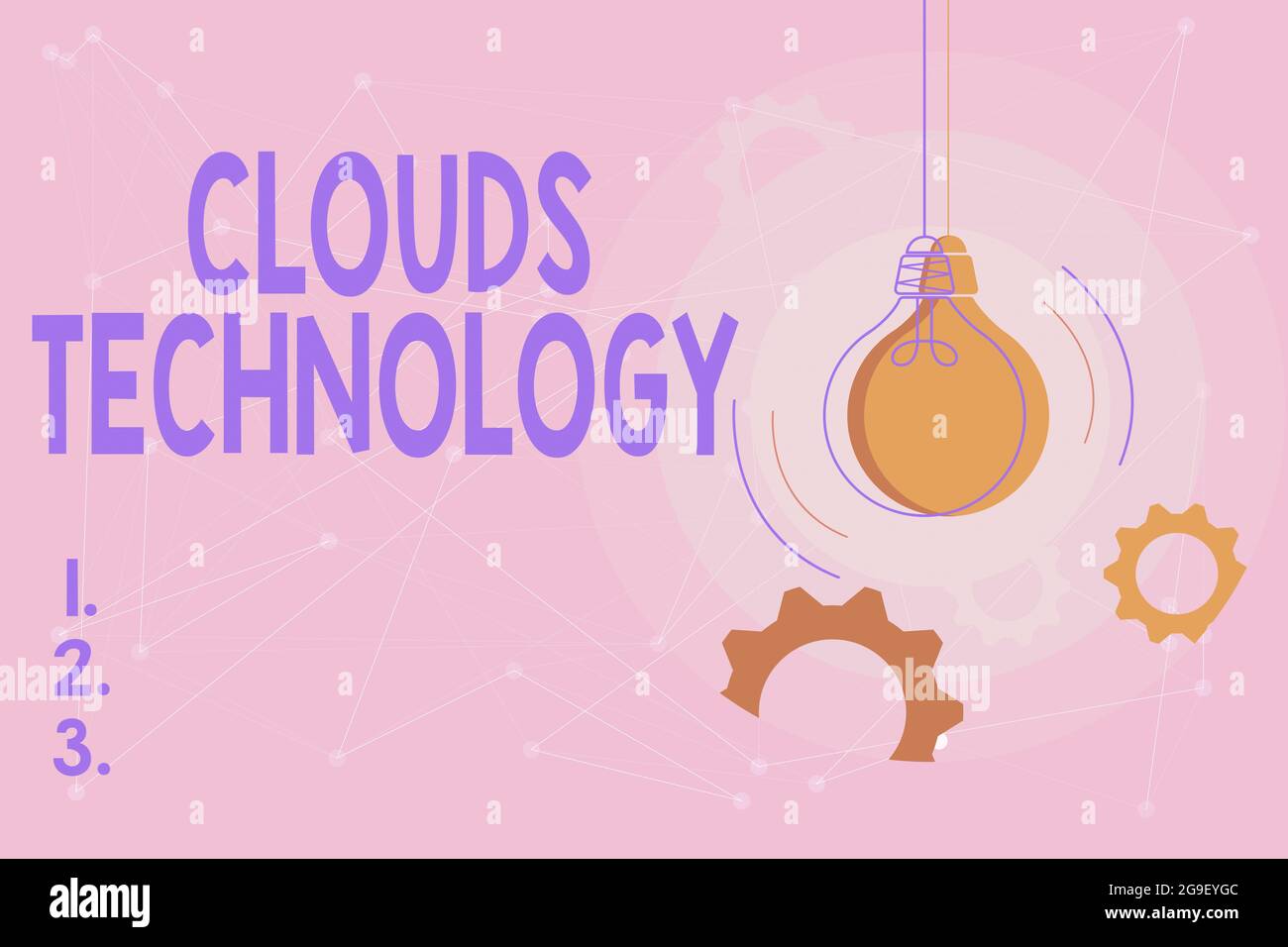 Writing displaying text Clouds Technology. Word Written on resources ...