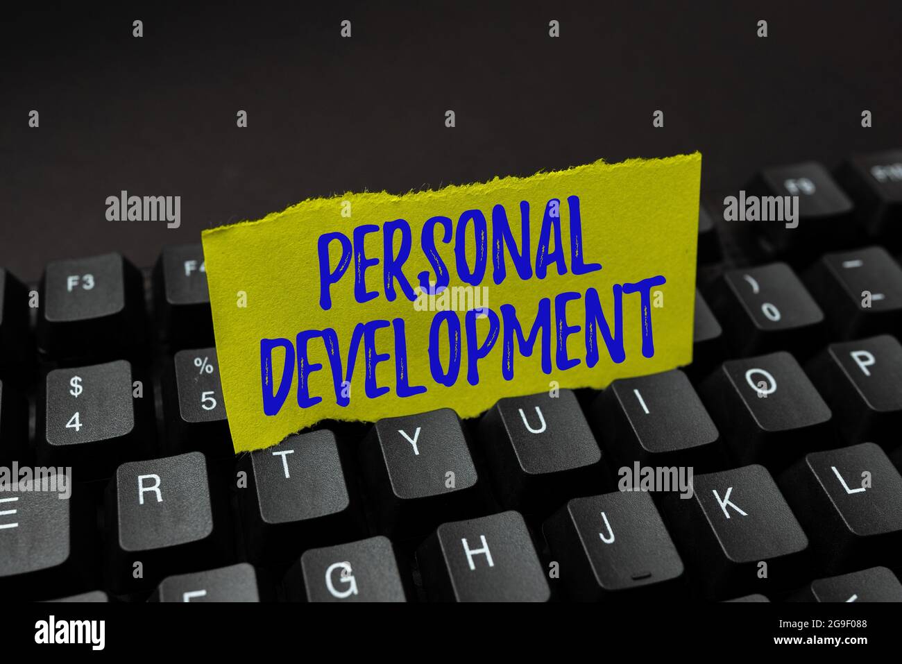 Writing displaying text Personal Development. Internet Concept process ...