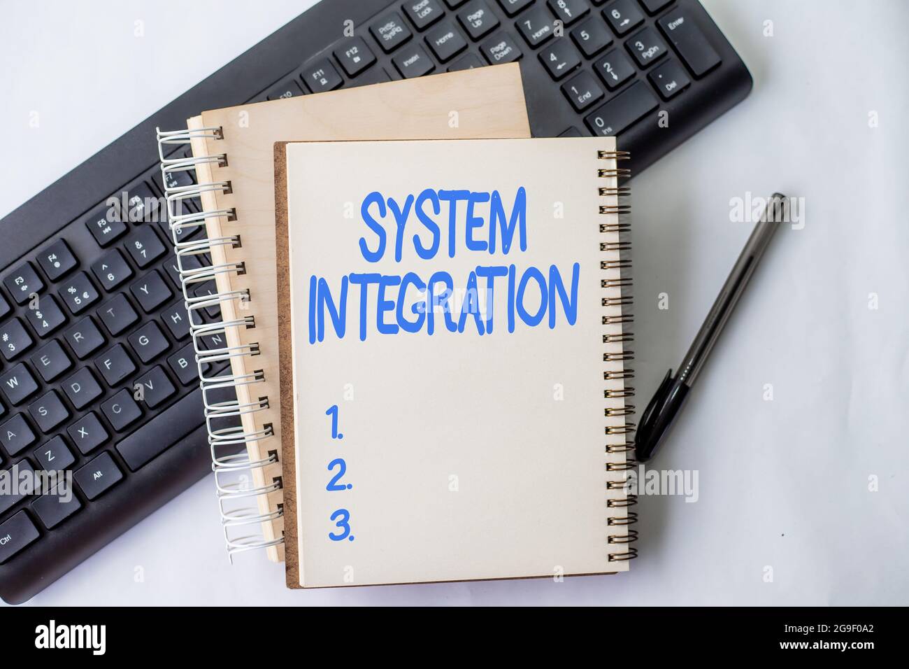 Text showing inspiration System Integration. Conceptual photo process ...