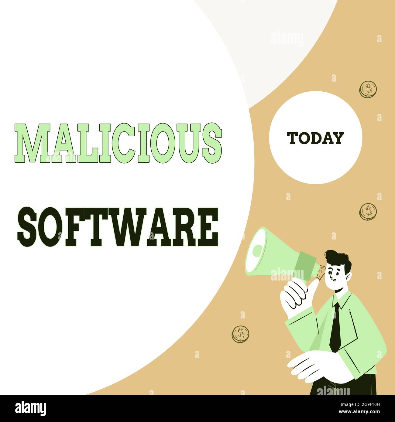 Writing displaying text Malicious Software. Conceptual photo the ...