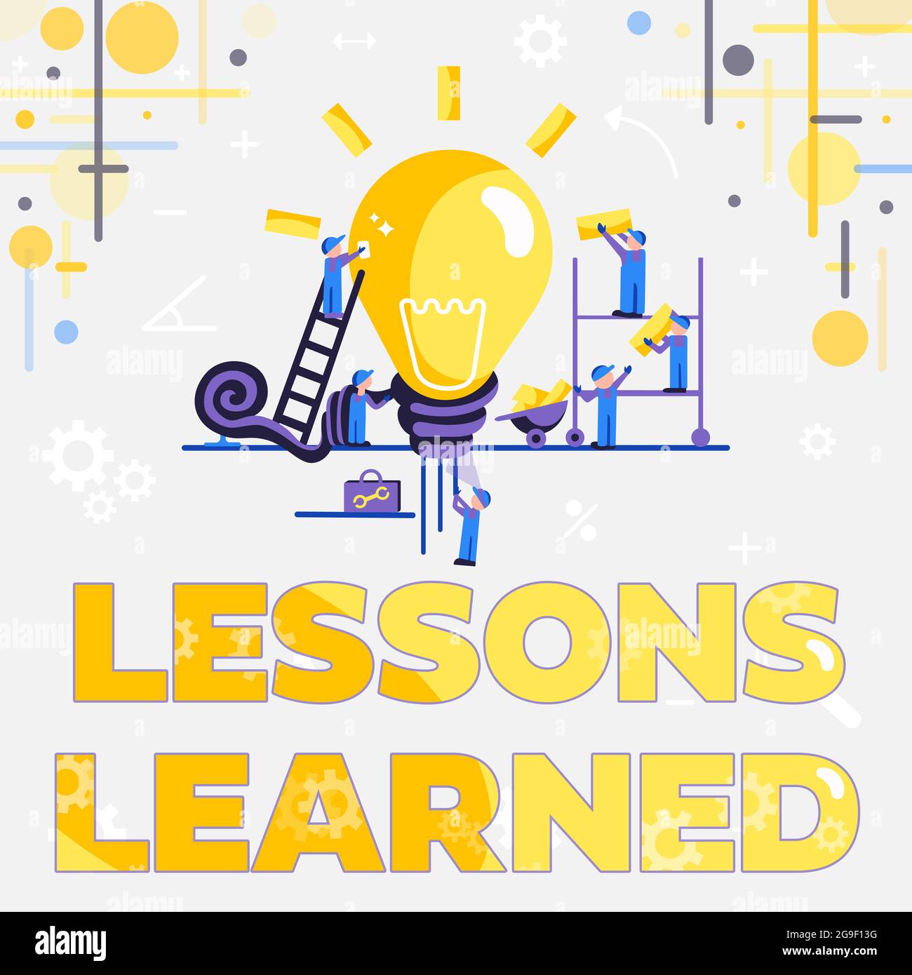 Text caption presenting Lessons Learned. Word Written on the knowledge ... Text caption presenting Lessons Learned. Word Written on the knowledge ...