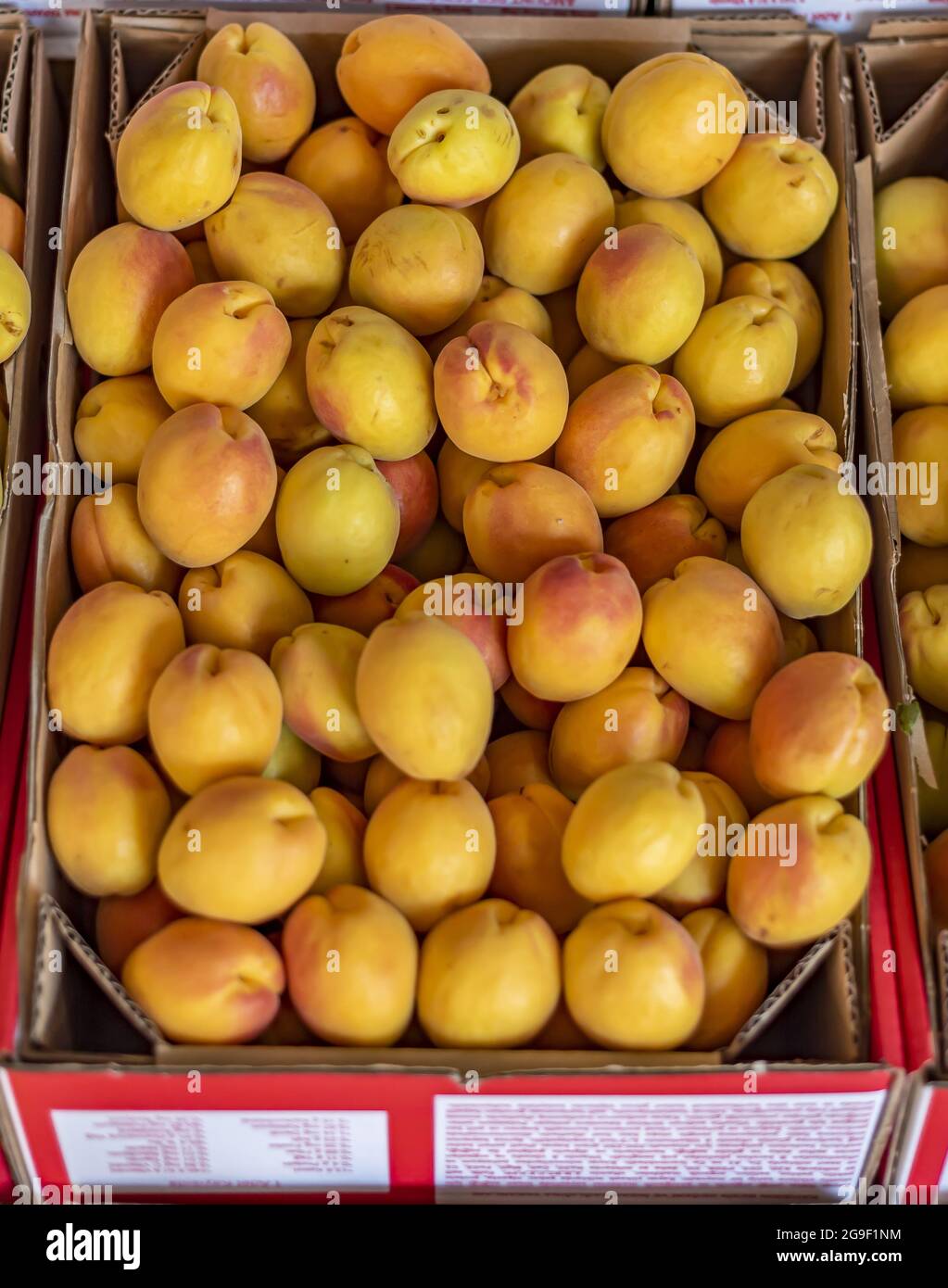 Apricots sold at market hi-res stock photography and images - Alamy