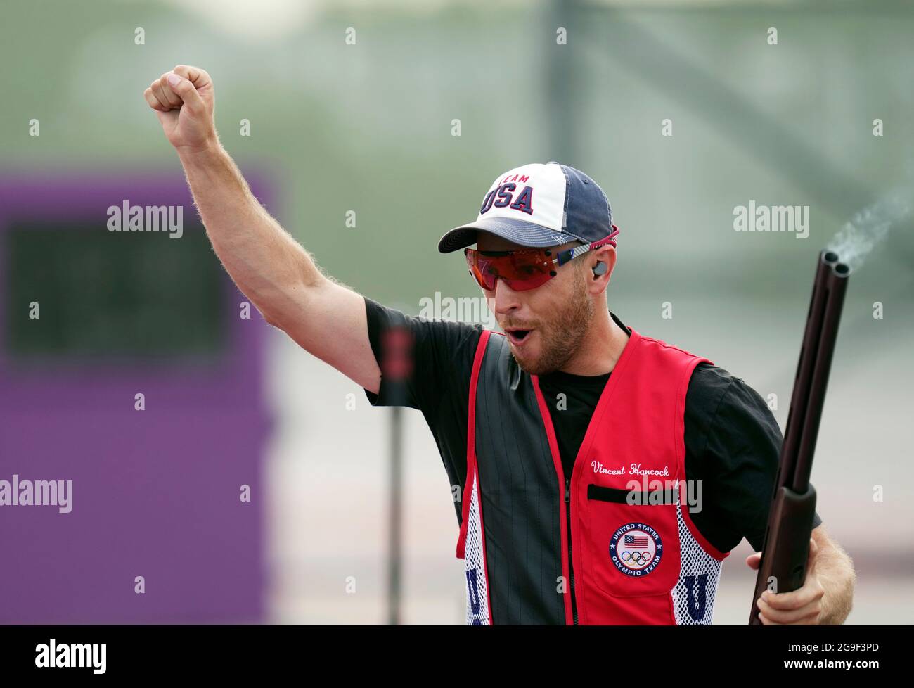 Tokyo, Japan. 26th July, 2021. Vincent Hancock of the United States ...