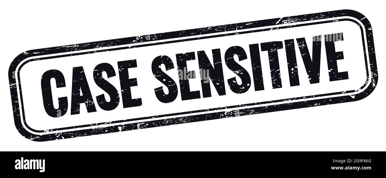 Case sensitive stamp hi-res stock photography and images - Alamy