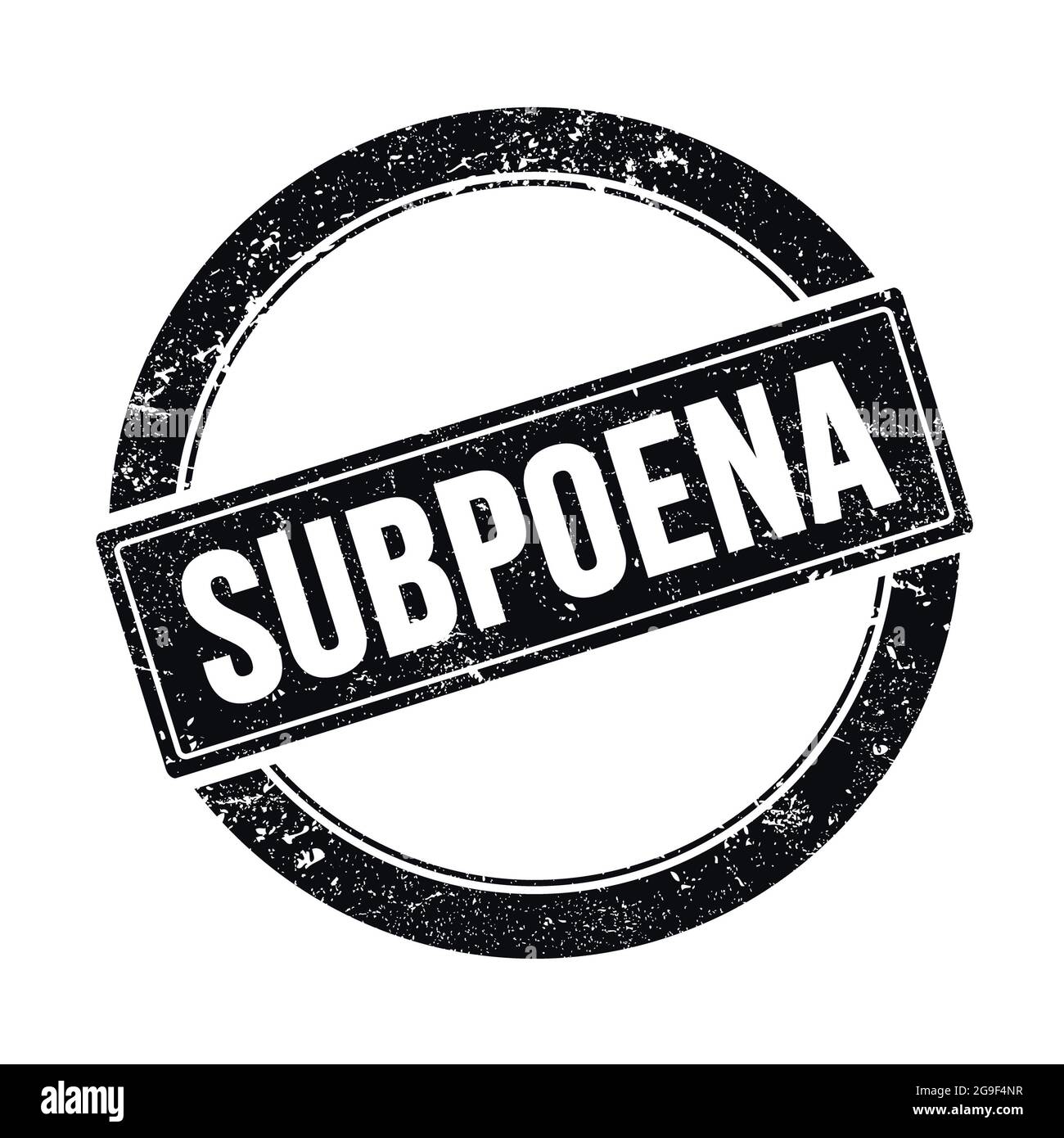 Subpoena stamp hi-res stock photography and images - Alamy