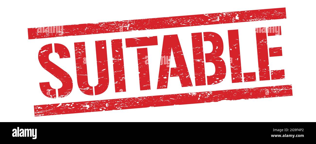 Suitable stamp hi-res stock photography and images - Alamy