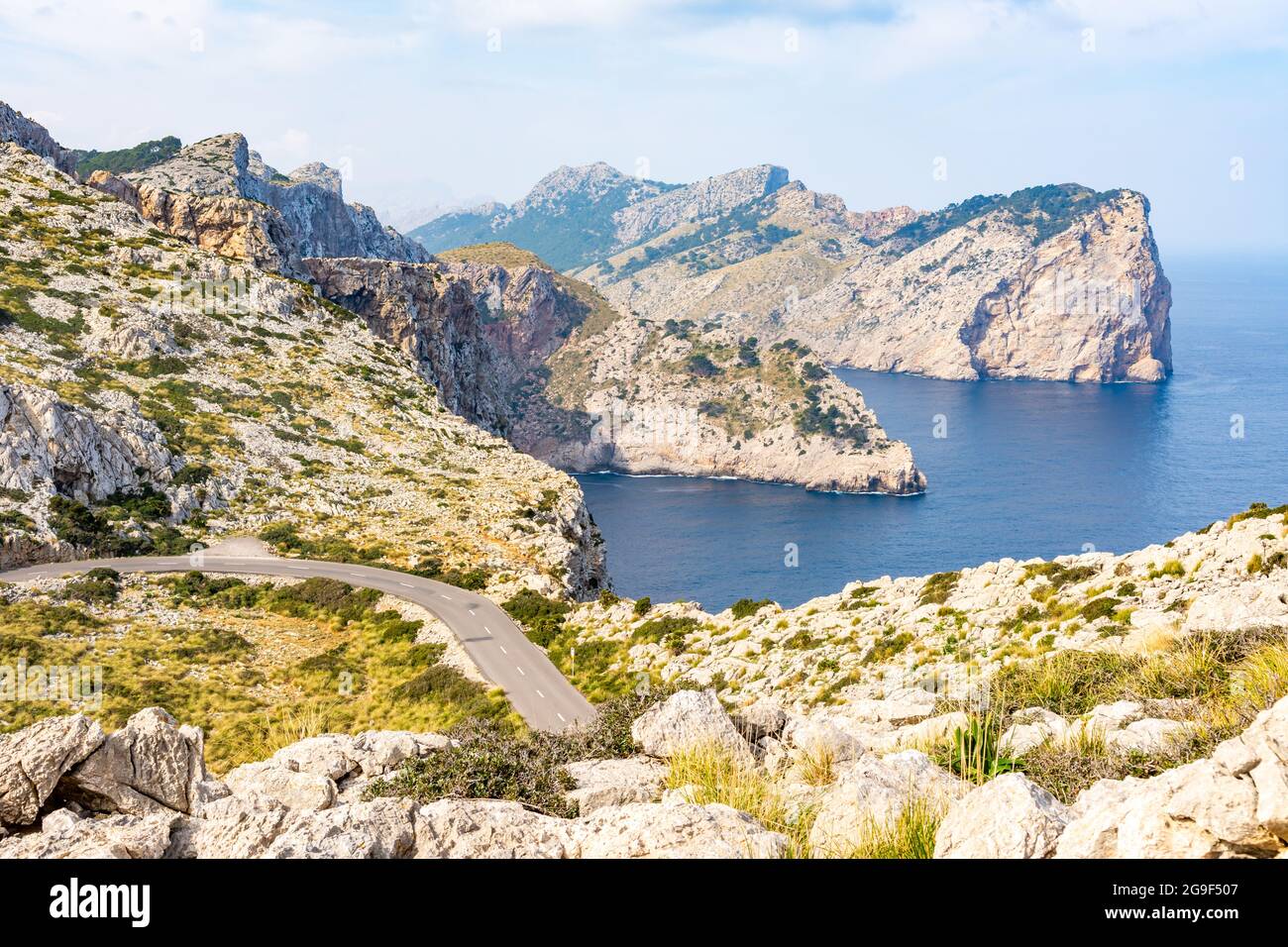 Beautiful cliffs of Cap Formentor in Mallorca, Spain Stock Photo - Alamy