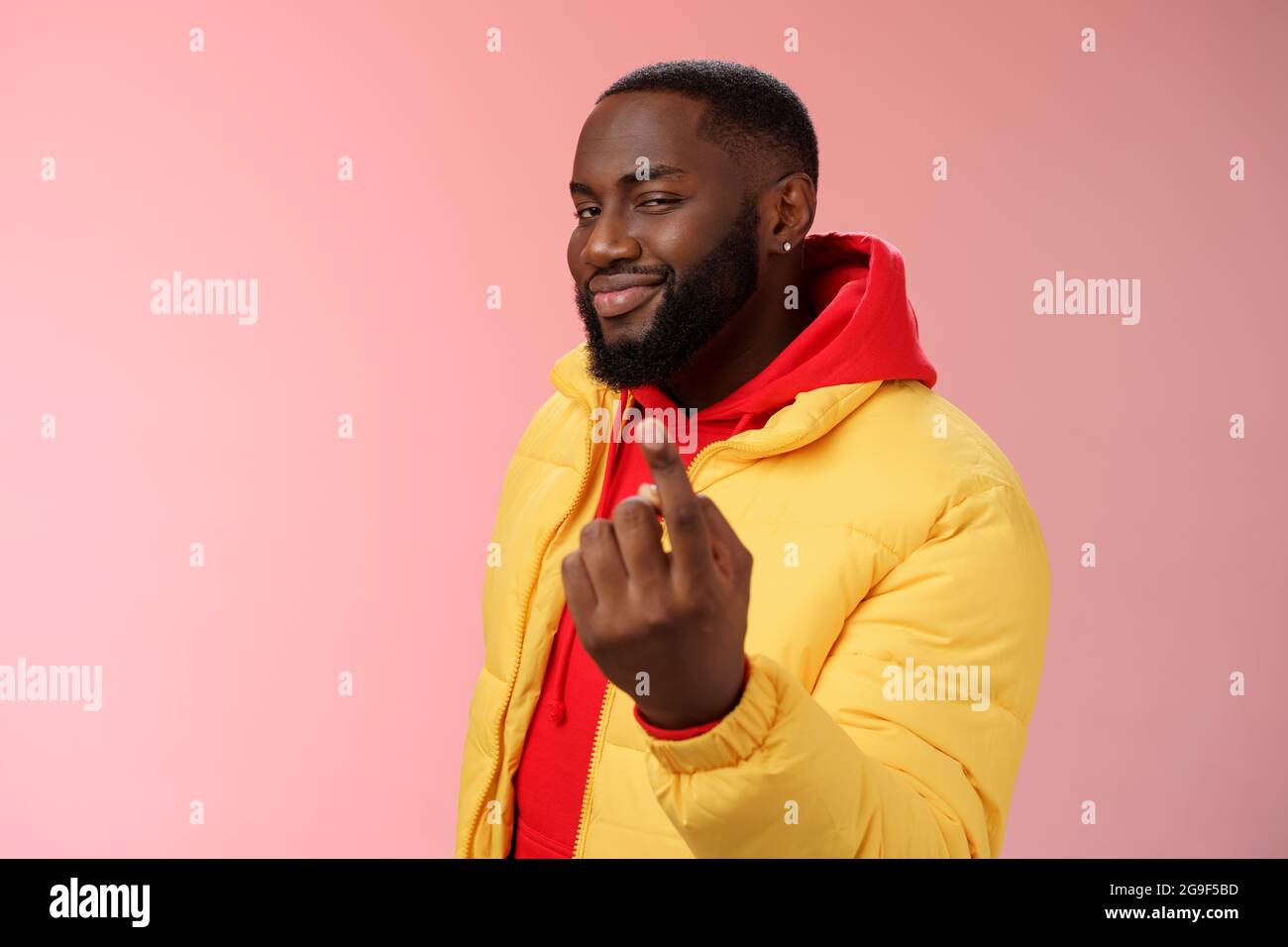 Index finger beckon hi-res stock photography and images - Alamy