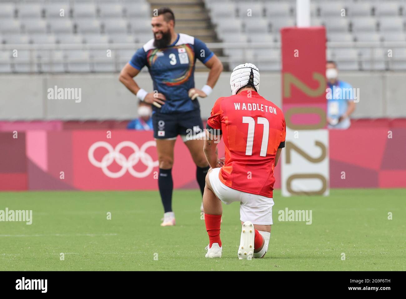 Tokyo, Japan. 26th July, 2021. (L to R) Colin Raijin Bourke (JPN ...