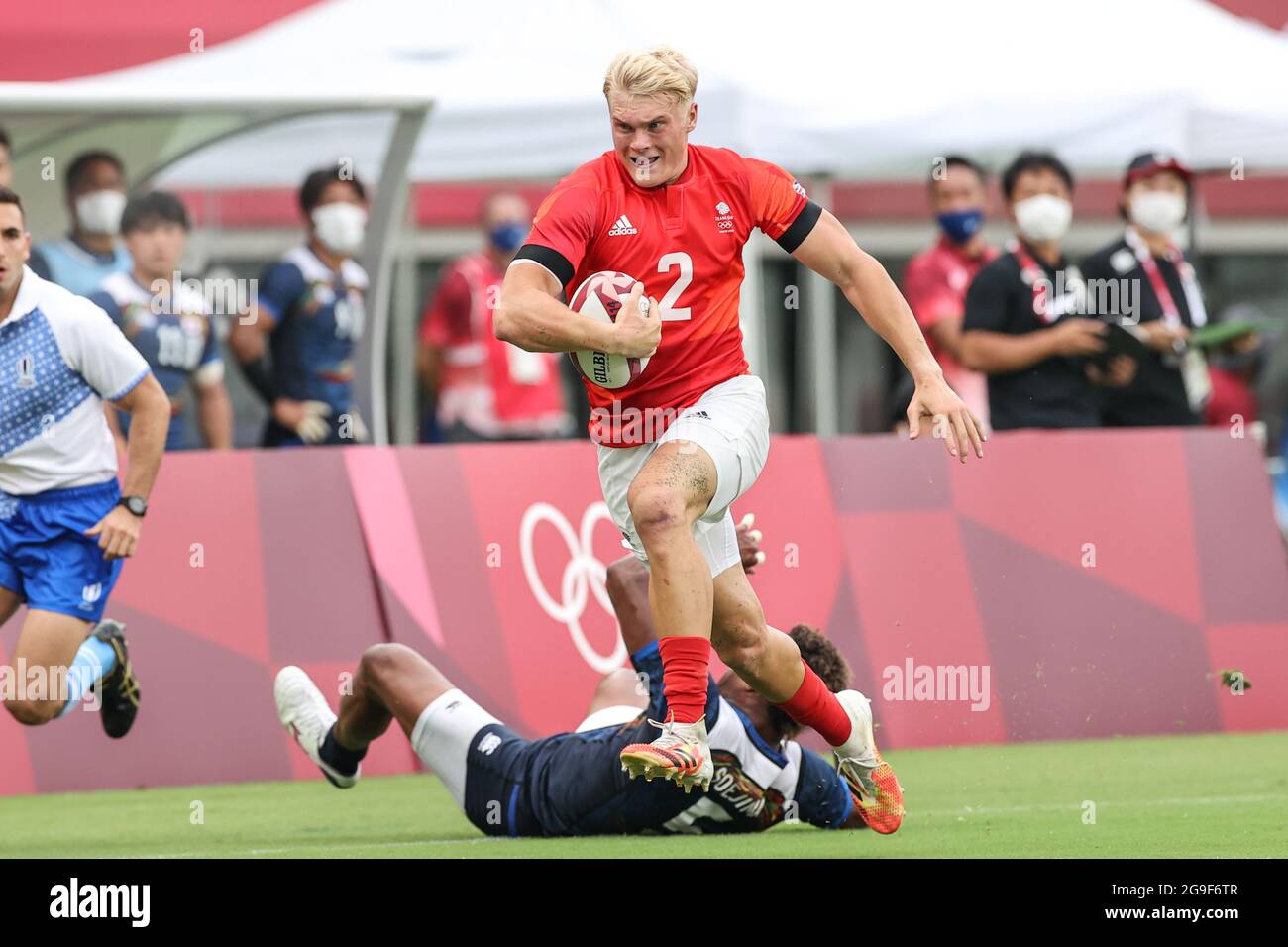 Tokyo, Japan. 26th July, 2021. HARRIS Ben (GBR) Rugby : Men's Pool ...