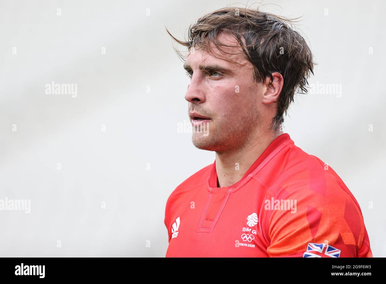 Tokyo, Japan. 26th July, 2021. WADDLETON Ethan (GBR) Rugby : Men's Pool Round match between Fiji ...