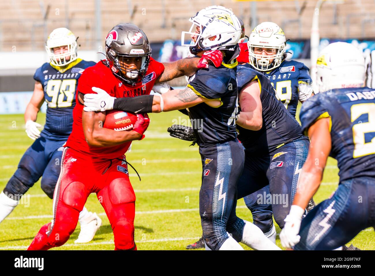 RB # 28 Madre London / Cologne Centurions Stock Photo - Alamy