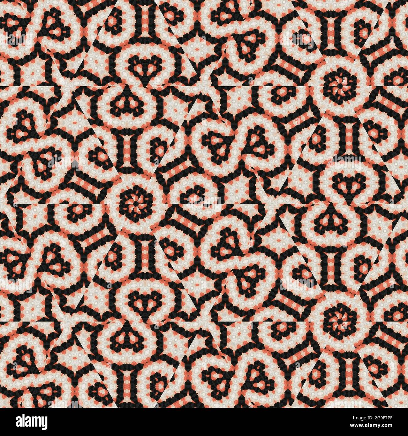 Trendy seamless design for any type of textile and paper printing ...