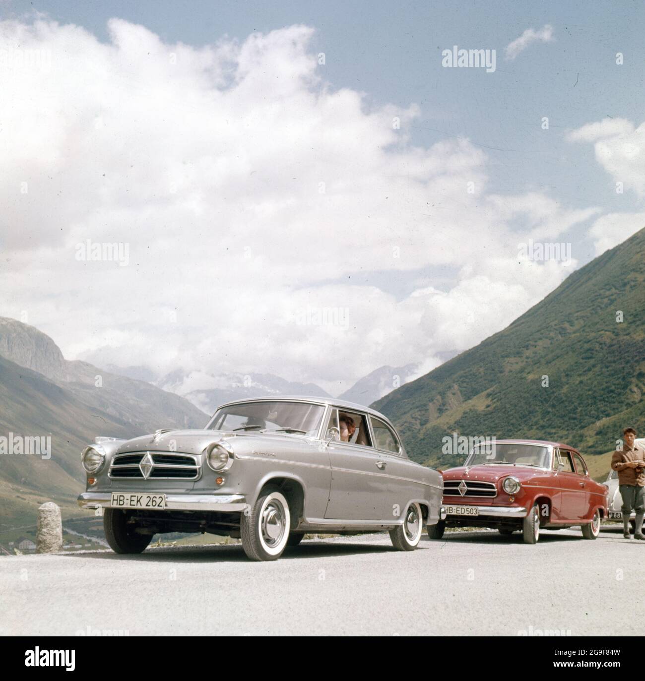 Vintage car of borgward isabella hi-res stock photography and images ...