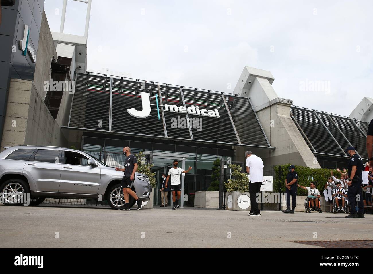 Cristiano Ronaldo of Juventus leaves the J Medical Centre following his ...