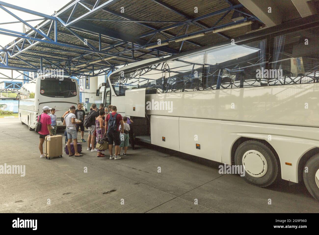 Main bus station in Zagreb Stock Photo - Alamy