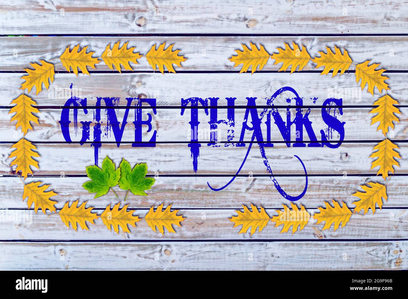 Give thanksgiving card yellow hi-res stock photography and images - Alamy