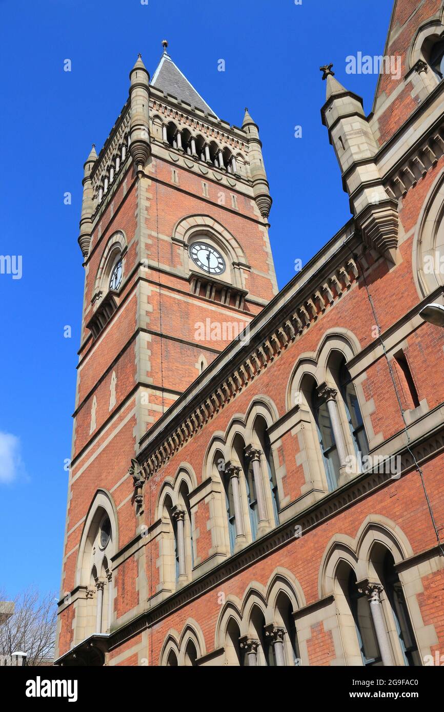 City Police Courts building in Manchester - city in North West England ...