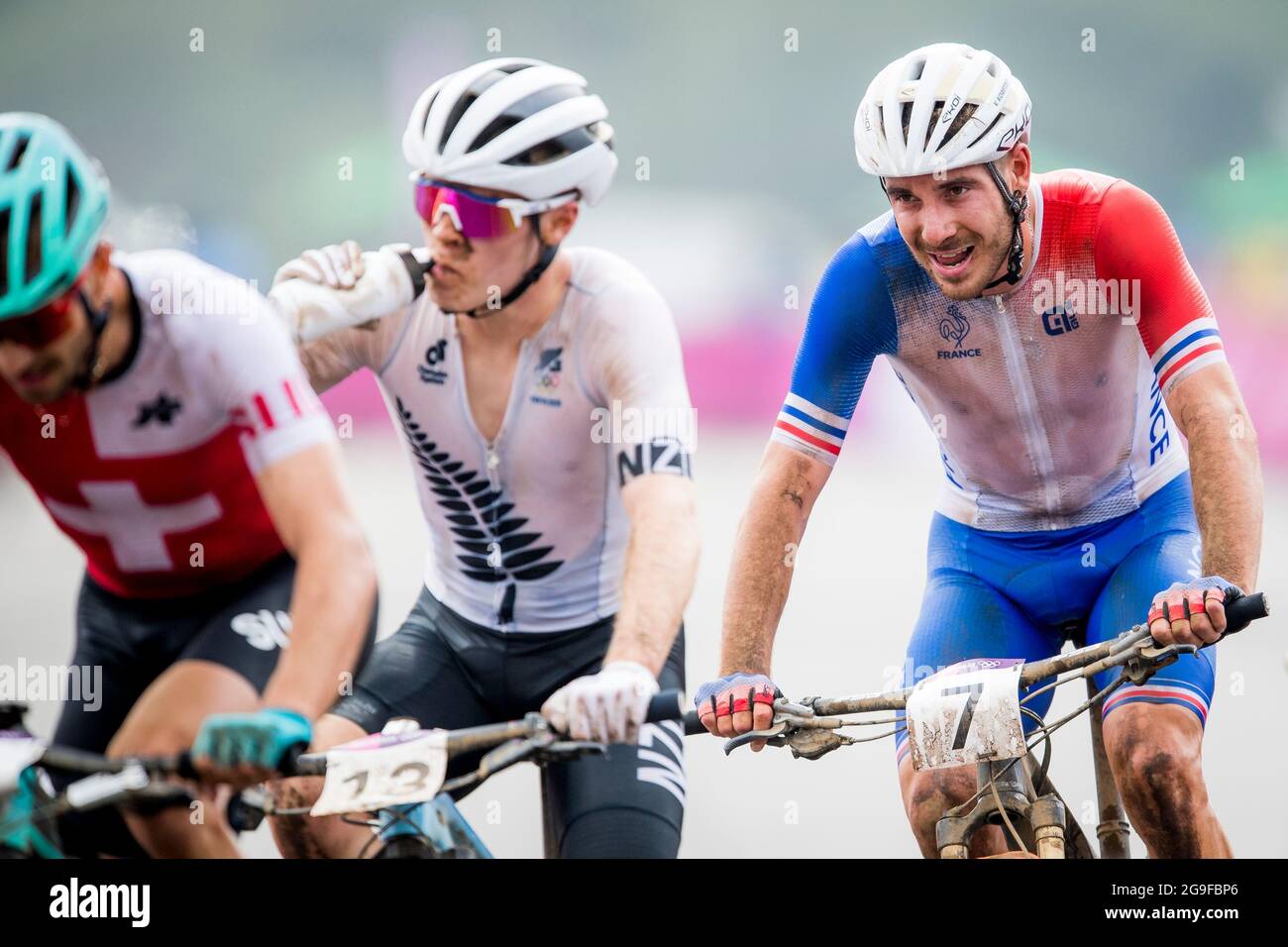 French Victor Koretzky pictured in action during the men final race of ...