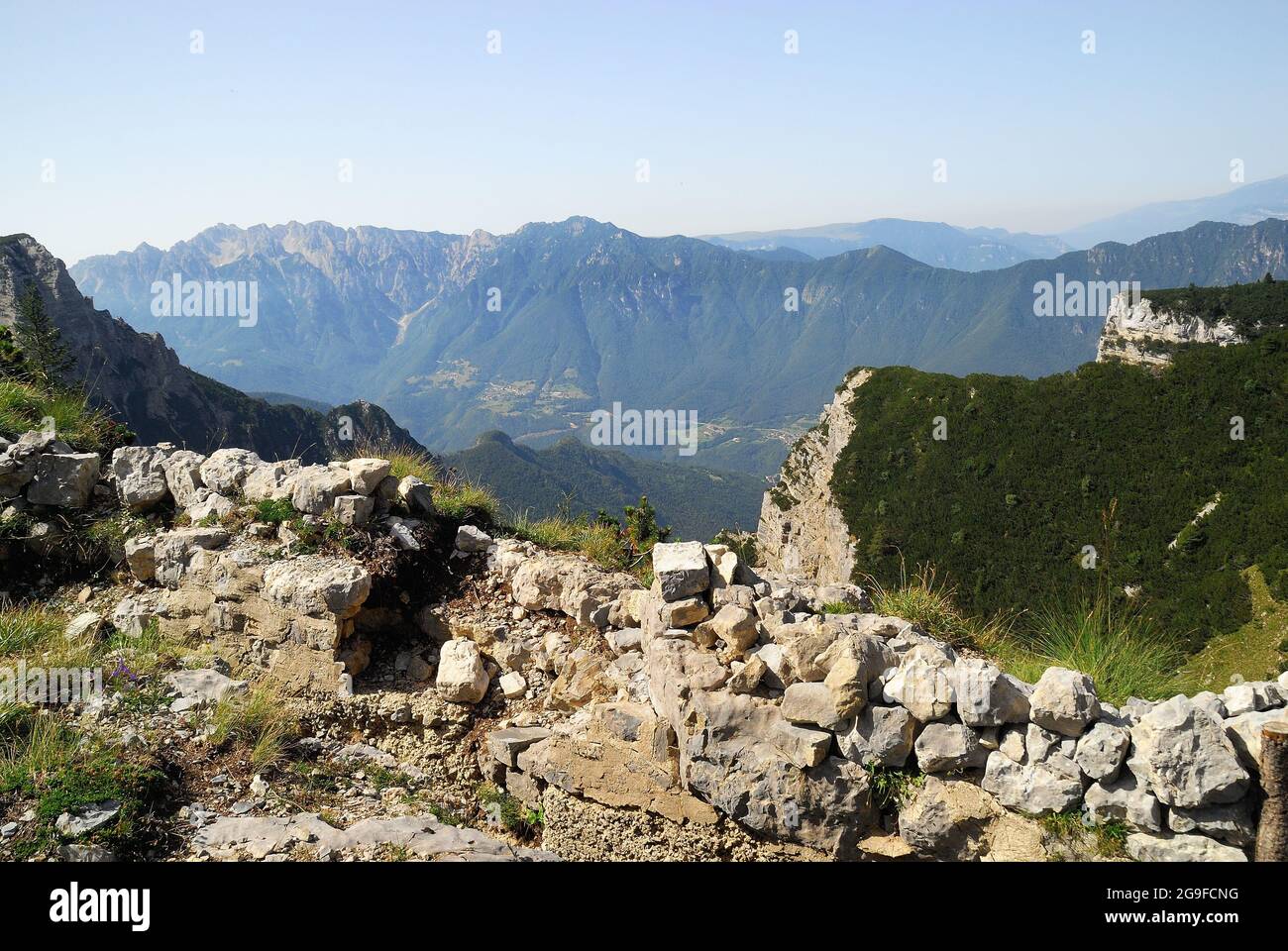 WWI. Mount Pasubio was the theater of fierce fighting from the Italian ...