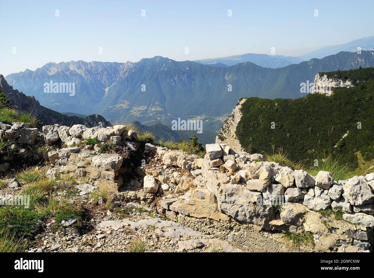 WWI. Mount Pasubio was the theater of fierce fighting from the Italian ...