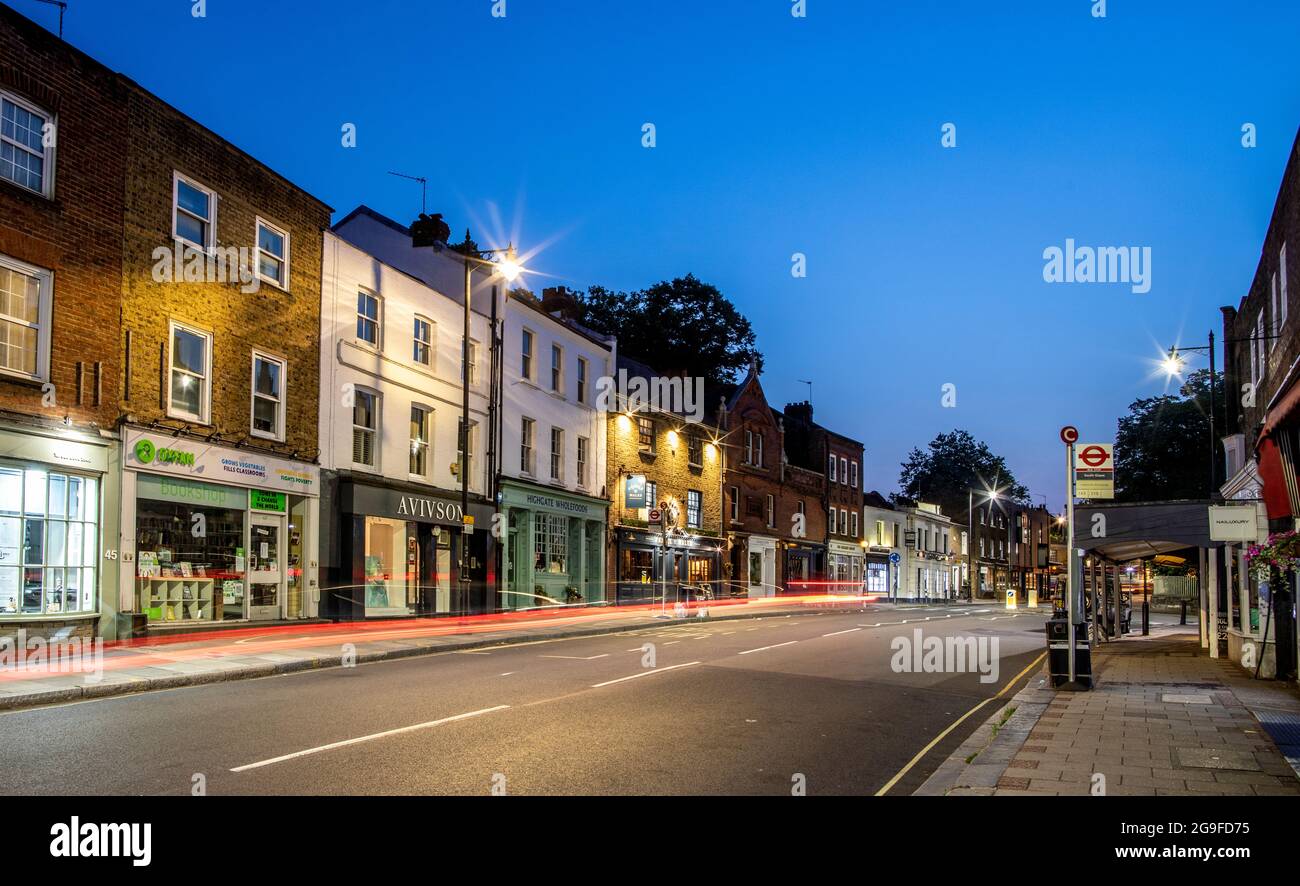 Highgate village london hi-res stock photography and images - Alamy