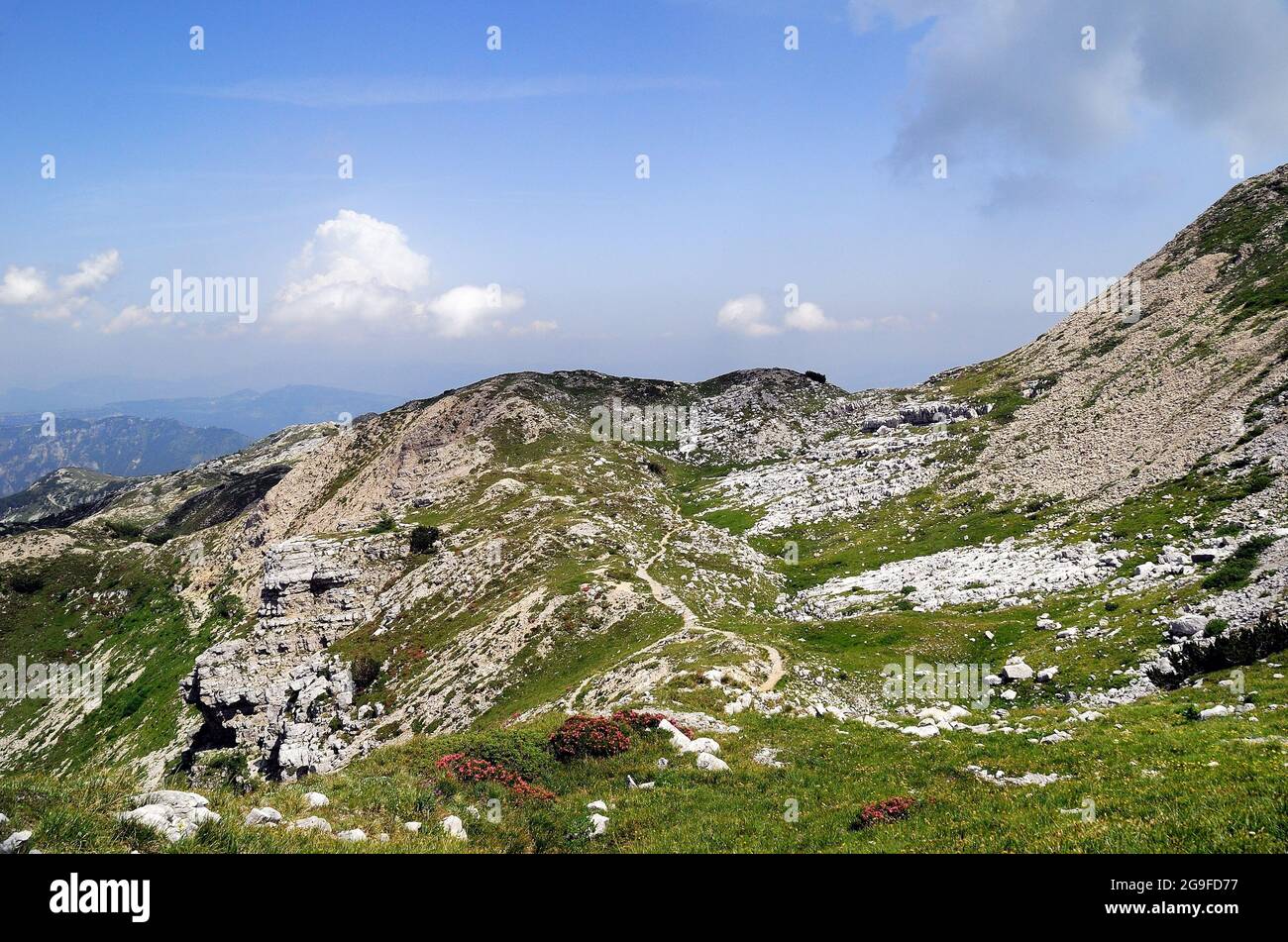 WWI. Mount Pasubio was the theater of fierce fighting from the Italian ...