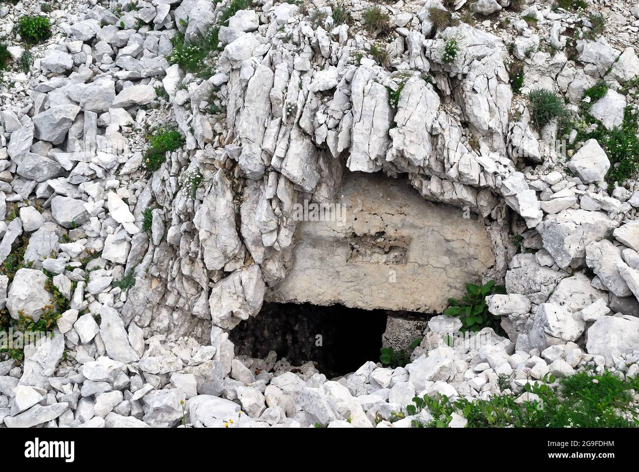 WWI. Mount Pasubio was the theater of fierce fighting from the Italian ...