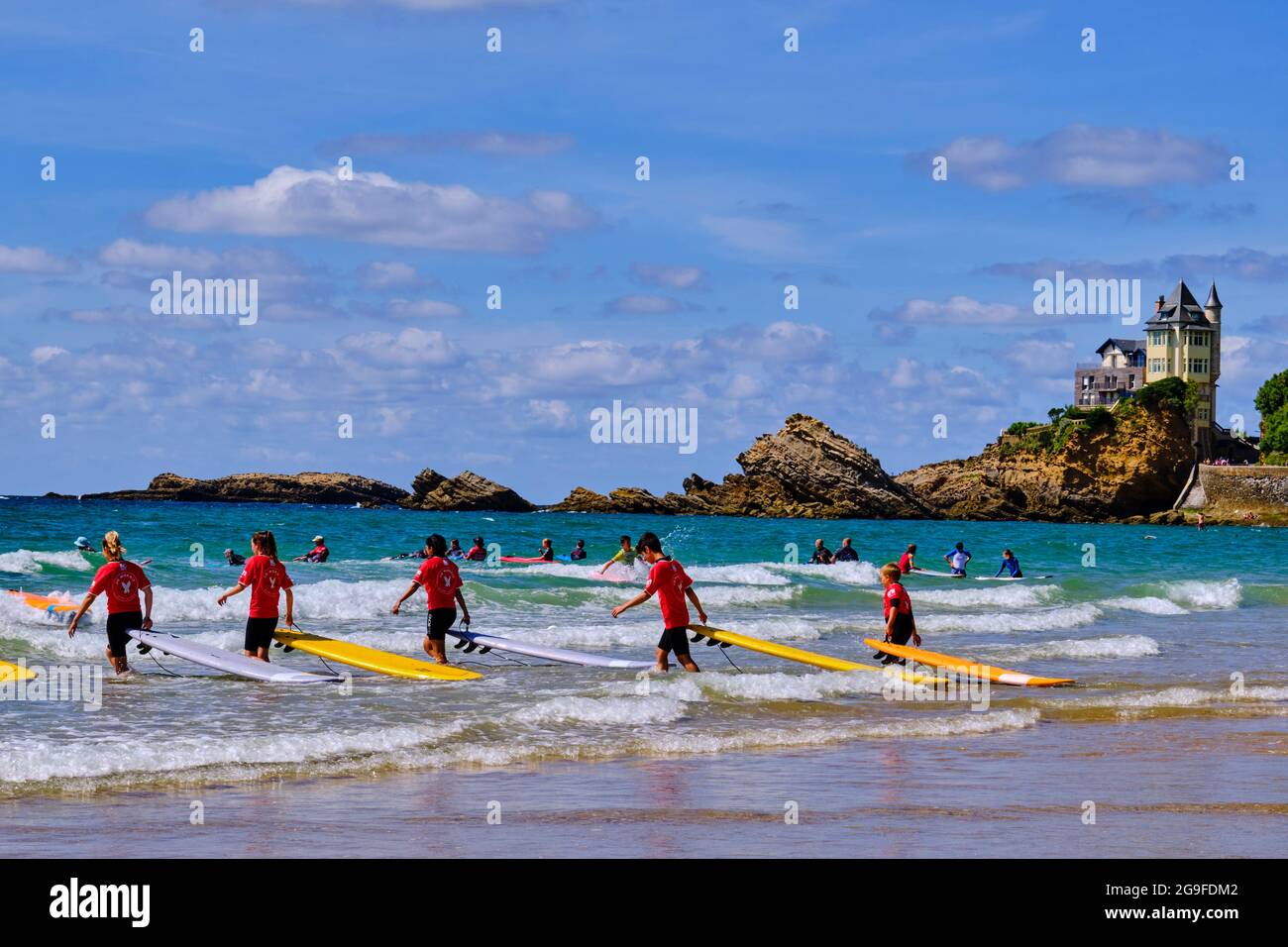 Cote des basques beach hi-res stock photography and images - Alamy