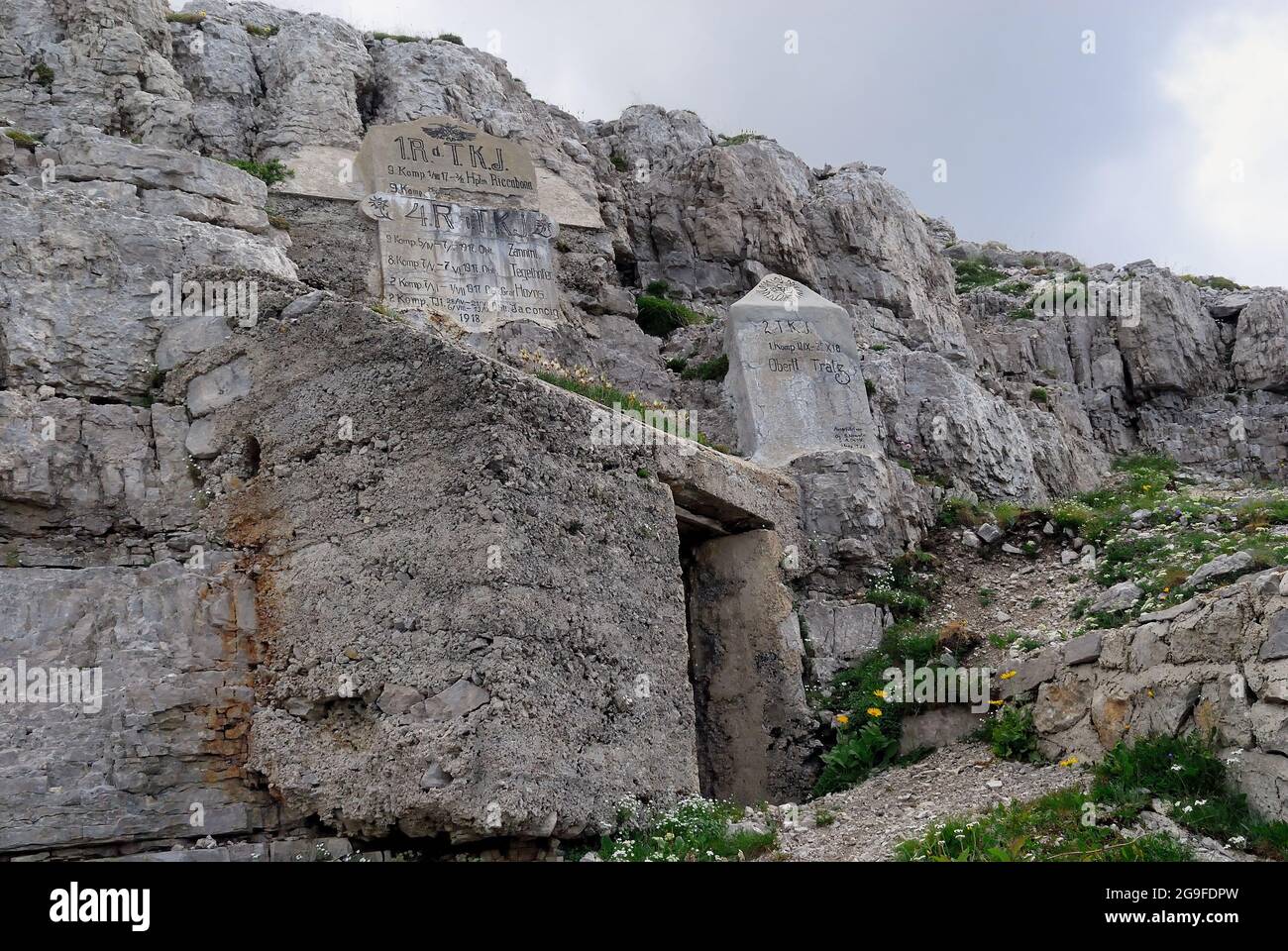 WWI. Mount Pasubio was the theater of fierce fighting from the Italian ...