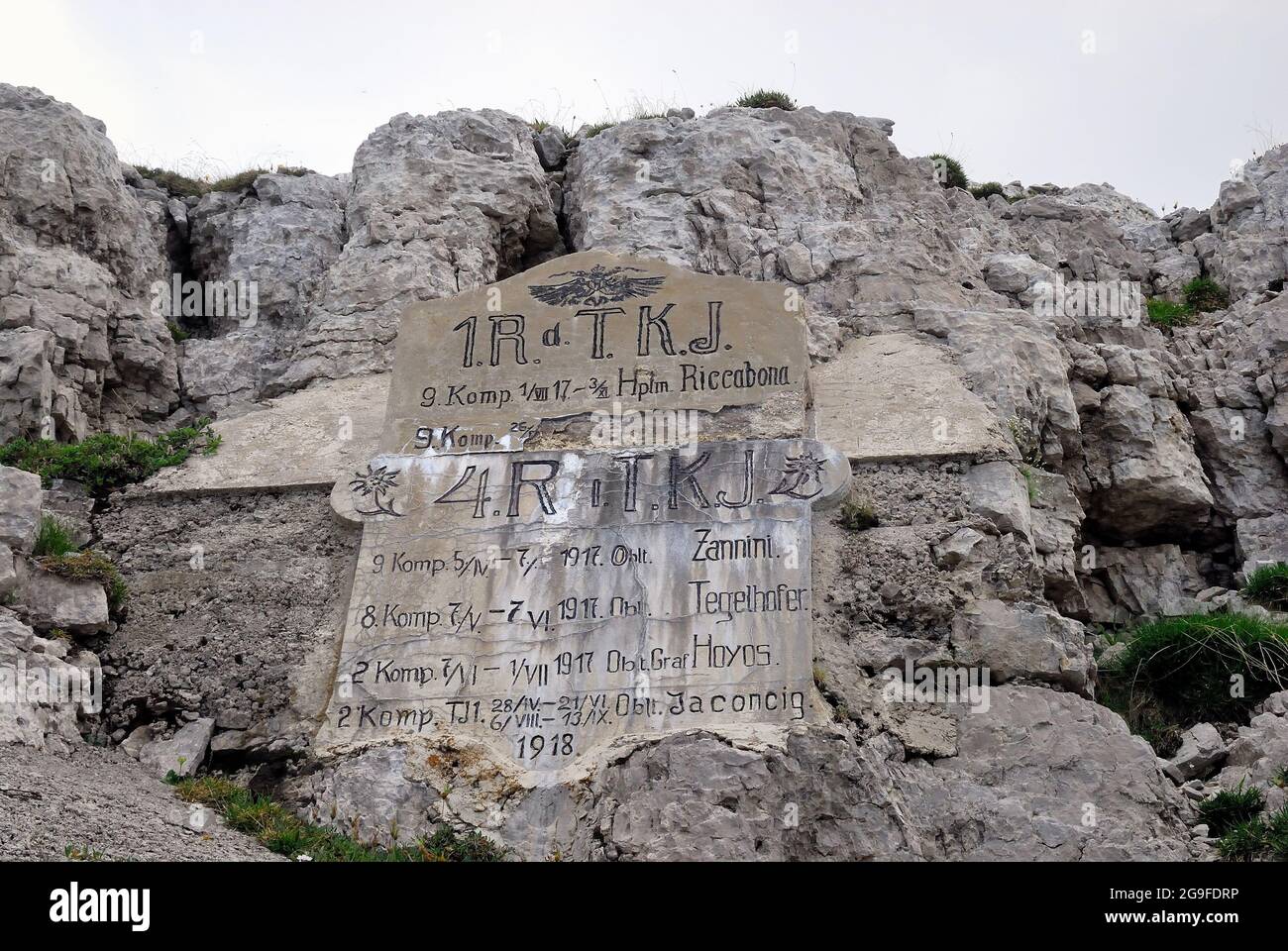 WWI. Mount Pasubio was the theater of fierce fighting from the Italian ...