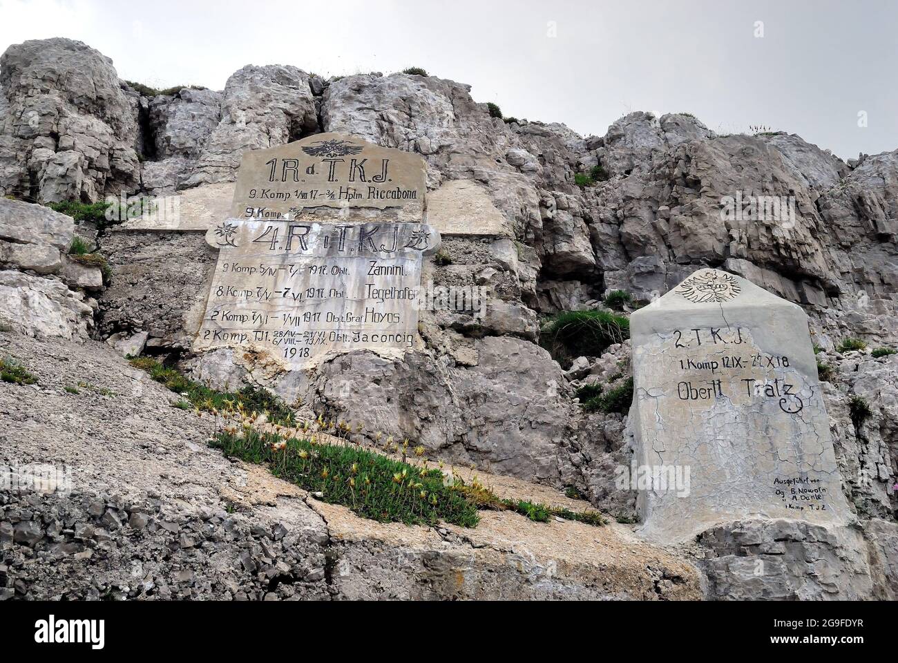 WWI. Mount Pasubio was the theater of fierce fighting from the Italian ...