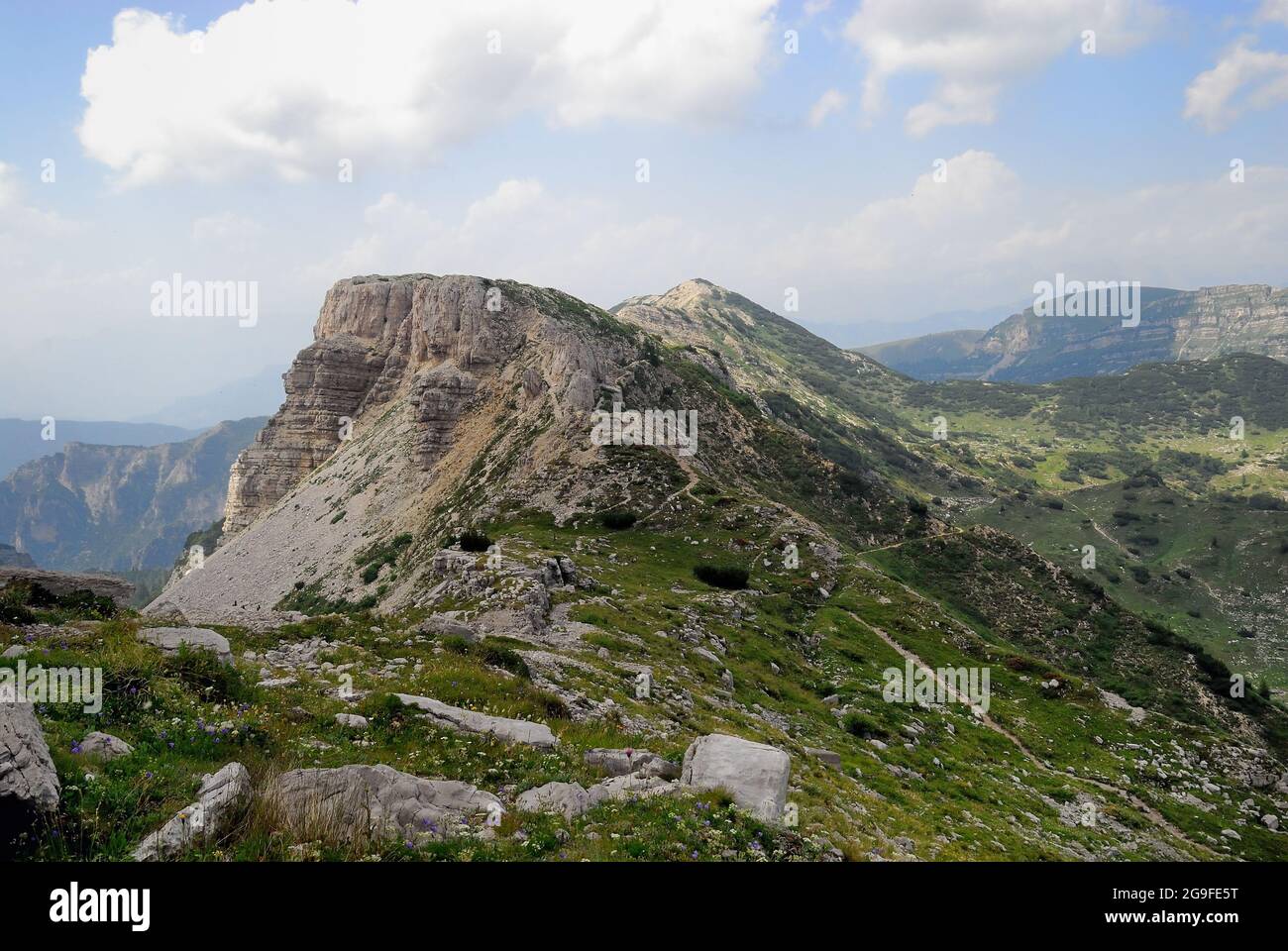 WWI. Mount Pasubio was the theater of fierce fighting from the Italian ...