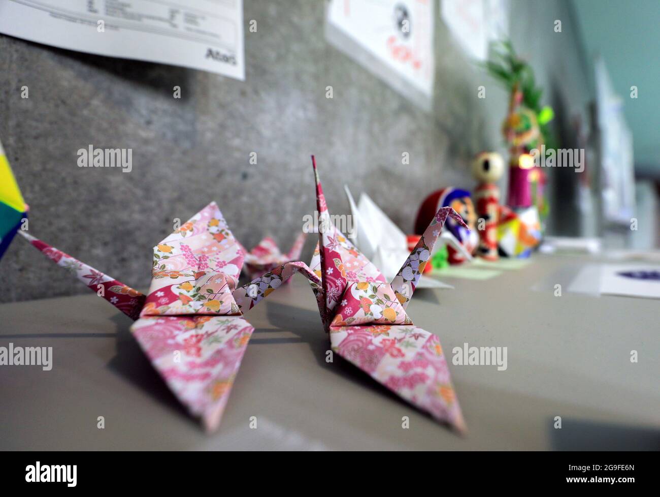 Japan olympics origami hi-res stock photography and images - Alamy
